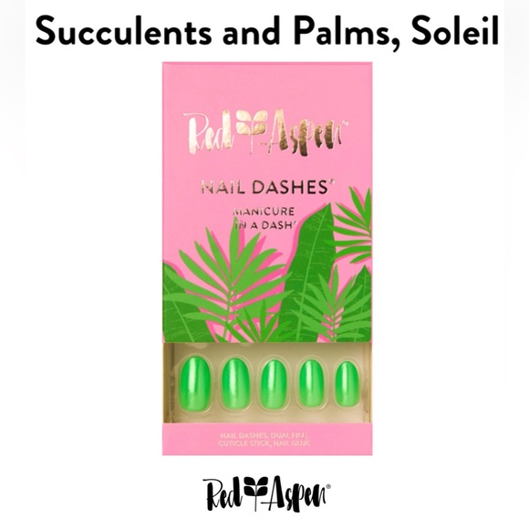 Red Aspen | Makeup | Red Aspen Green Medovalglazed Nail ...